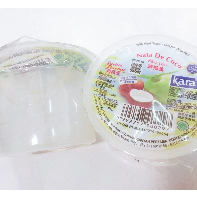 Jual Nata De Coco Kara Cup Kecil 65 gr | Shopee Indonesia