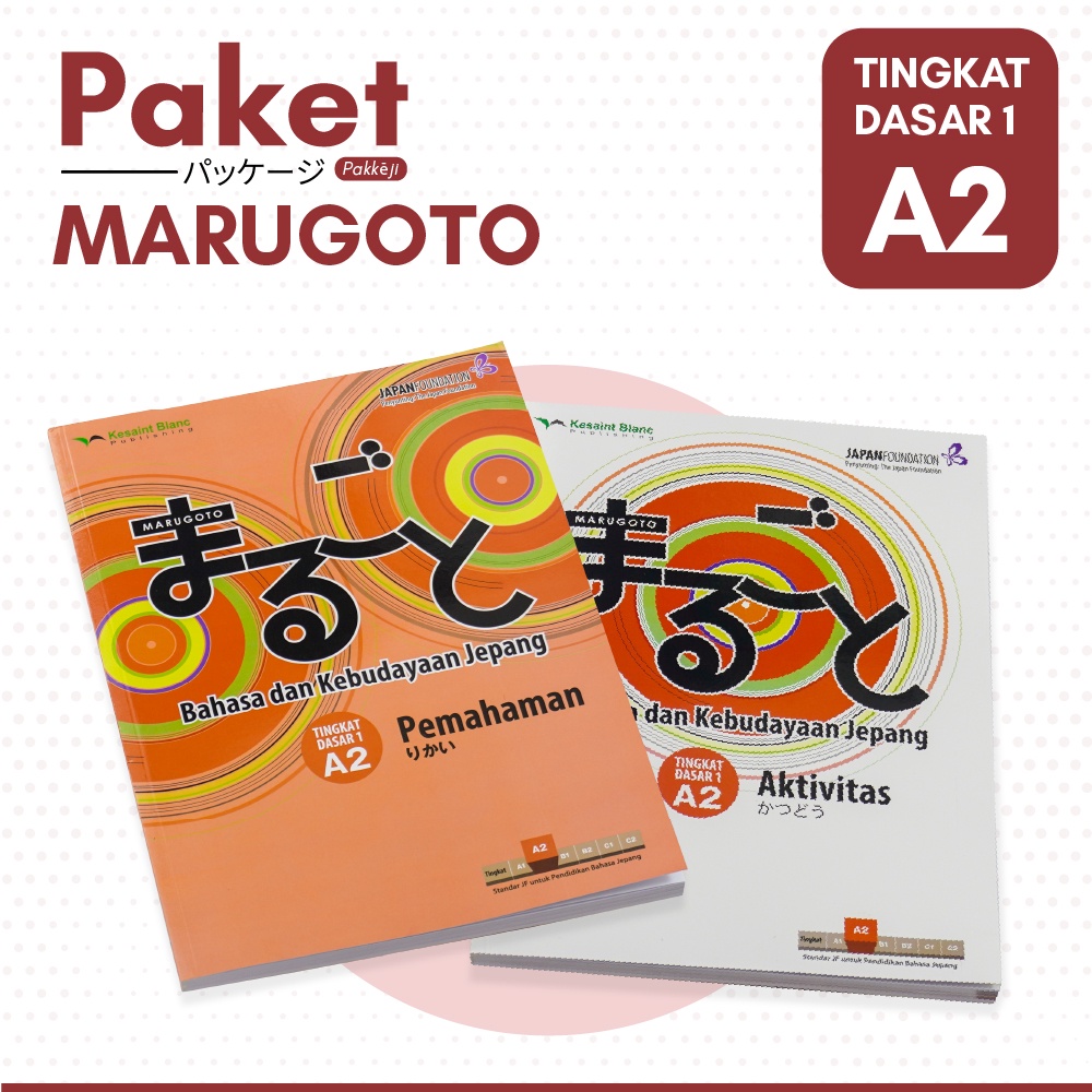 Jual Paket Marugoto Bahasa dan Kebudayaan Jepang Tingkat Dasar 1 A2 ...