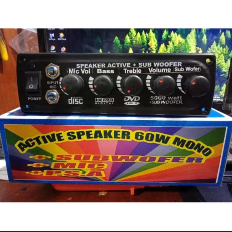 Jual kit spiker aktif 60wat+tone control+sub | Shopee Indonesia