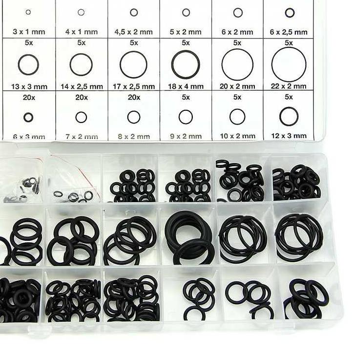 Jual Karet Rubber O Ring Seal Tightening 225 PCS / Set Lengkap Karet O ring Pencegah Kebocoran ...