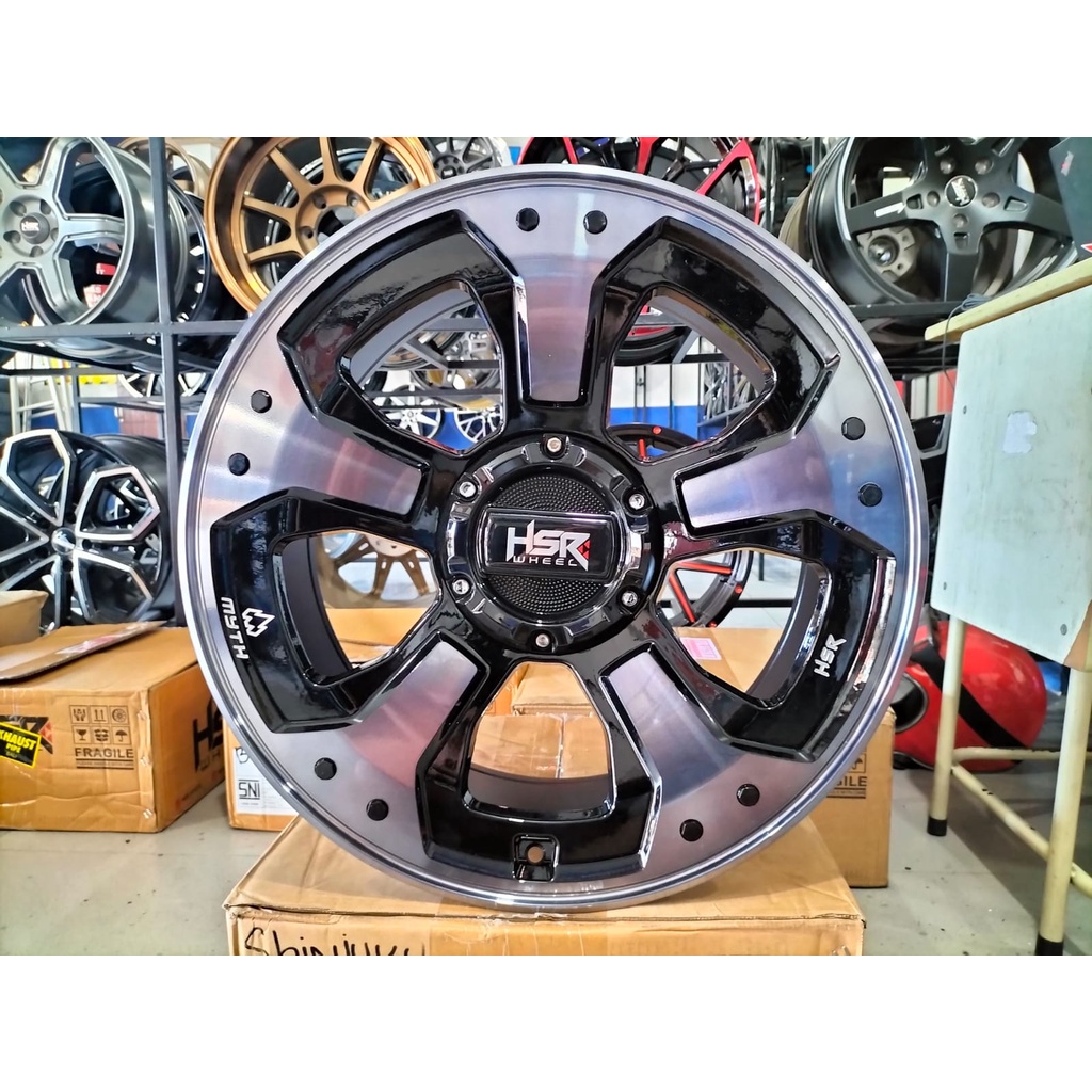 Jual velg mobil original hsr myth03 r20 pnp rush terios Grand Cherokee ...