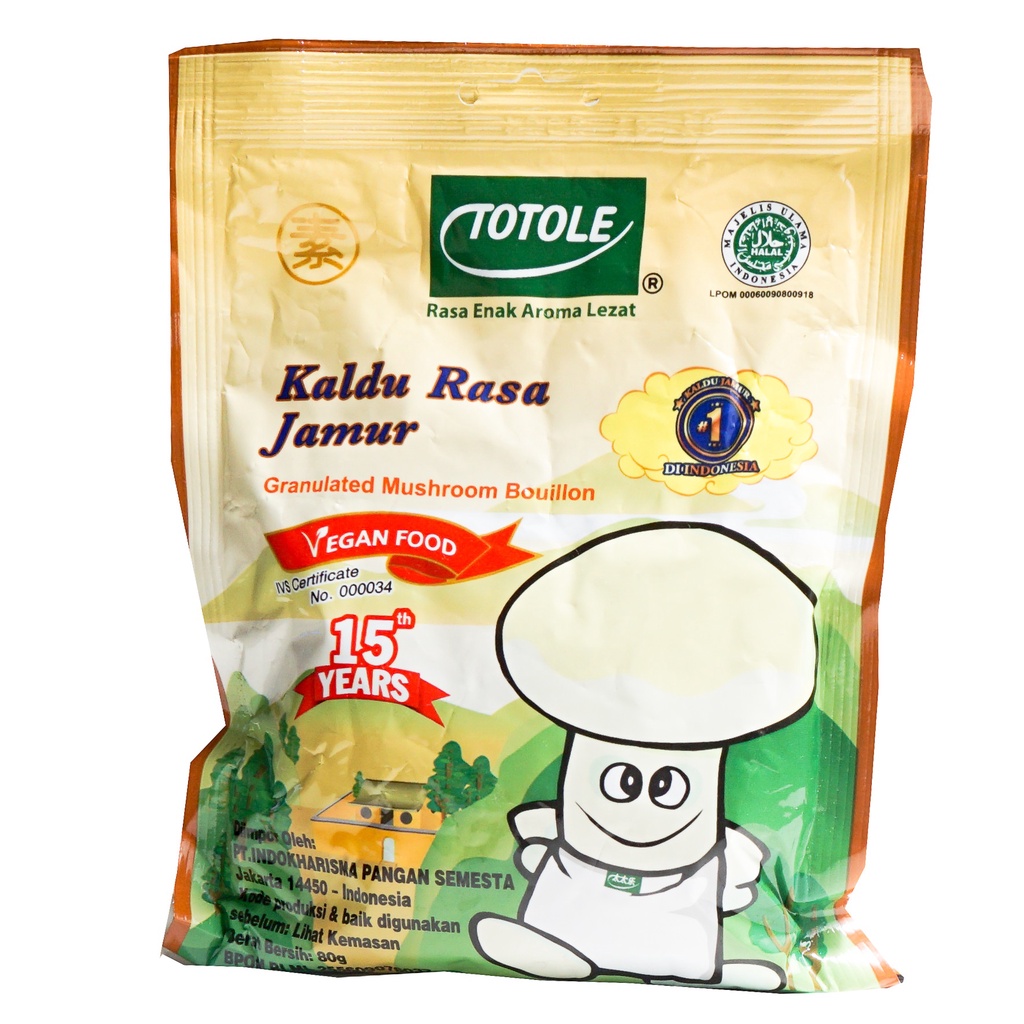 Jual Totole Kaldu Jamur 80gr - Halal MUI | Shopee Indonesia