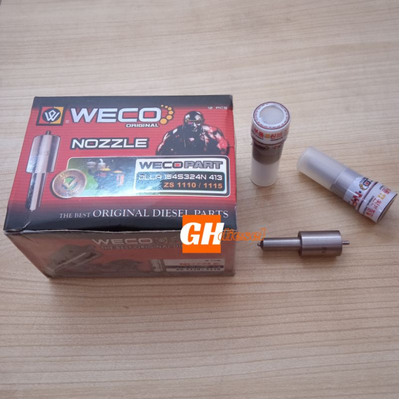 Jual NPC WECO nozzle nosel mesin diesel solar S 1110, S 1115, ZS 1110, ZS S 1115, ZH 1110, ZH ...
