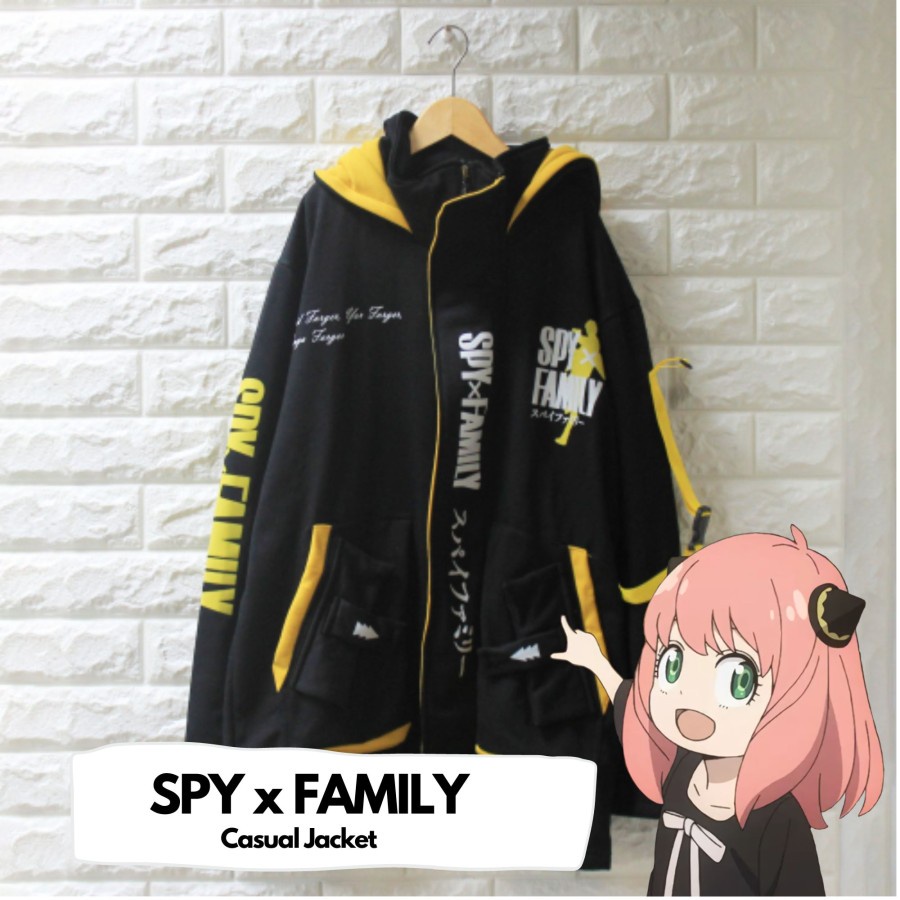 Jual Spy X Family Jacket Lucu Casual - Anya Forger Loid Jacket | Shopee ...