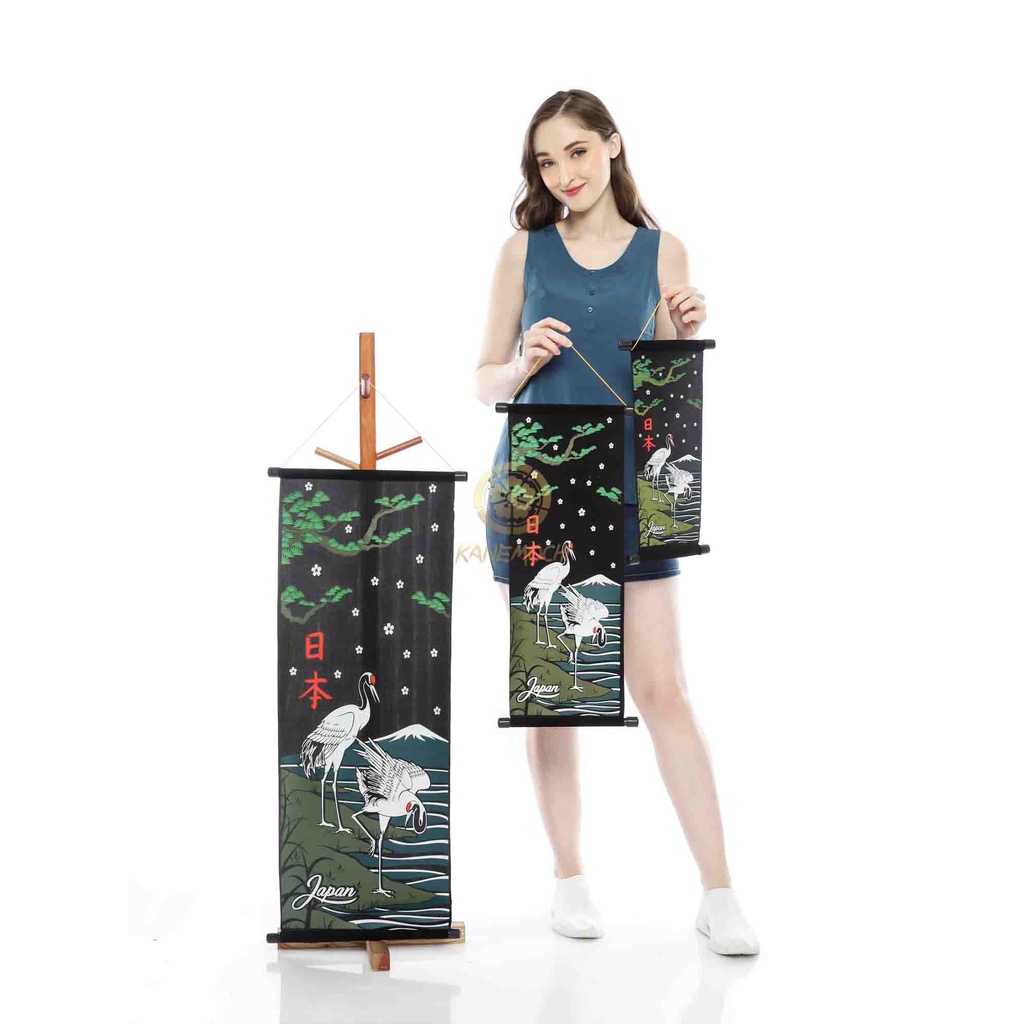 Jual KANEMOCHI Souvenir - KAKEJIKU BANGAU. Hiasan Dinding Motif Jepang ...