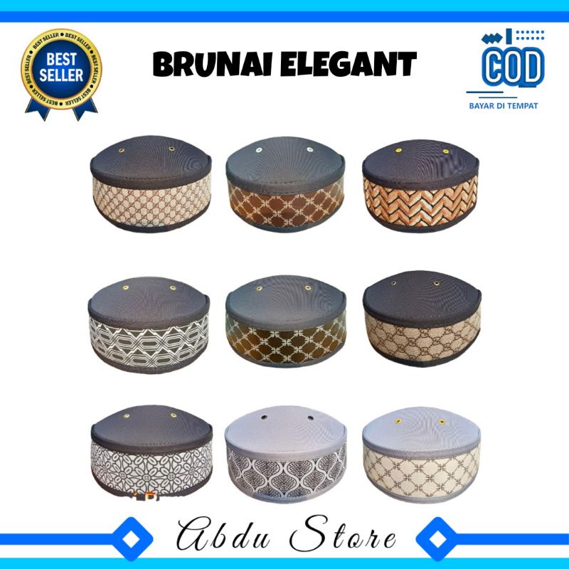 Jual Peci Kopiah Songkok UJE BRUNAI MOTIF BATIK ELEGANT Murah , Peci ...