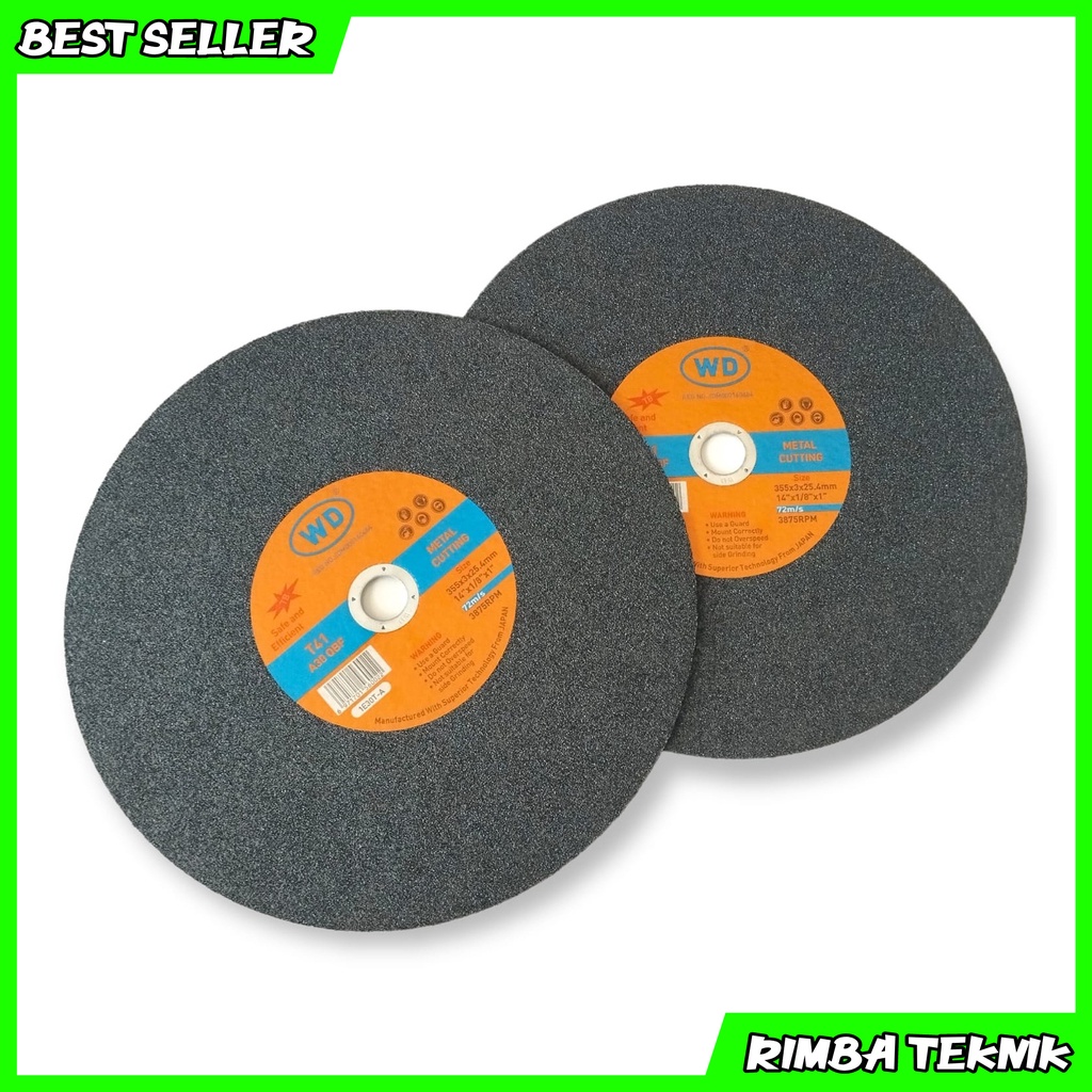 Jual WD Cutting Wheel Gold 14 Inch Batu Potong Besi Mata Cut Off ...