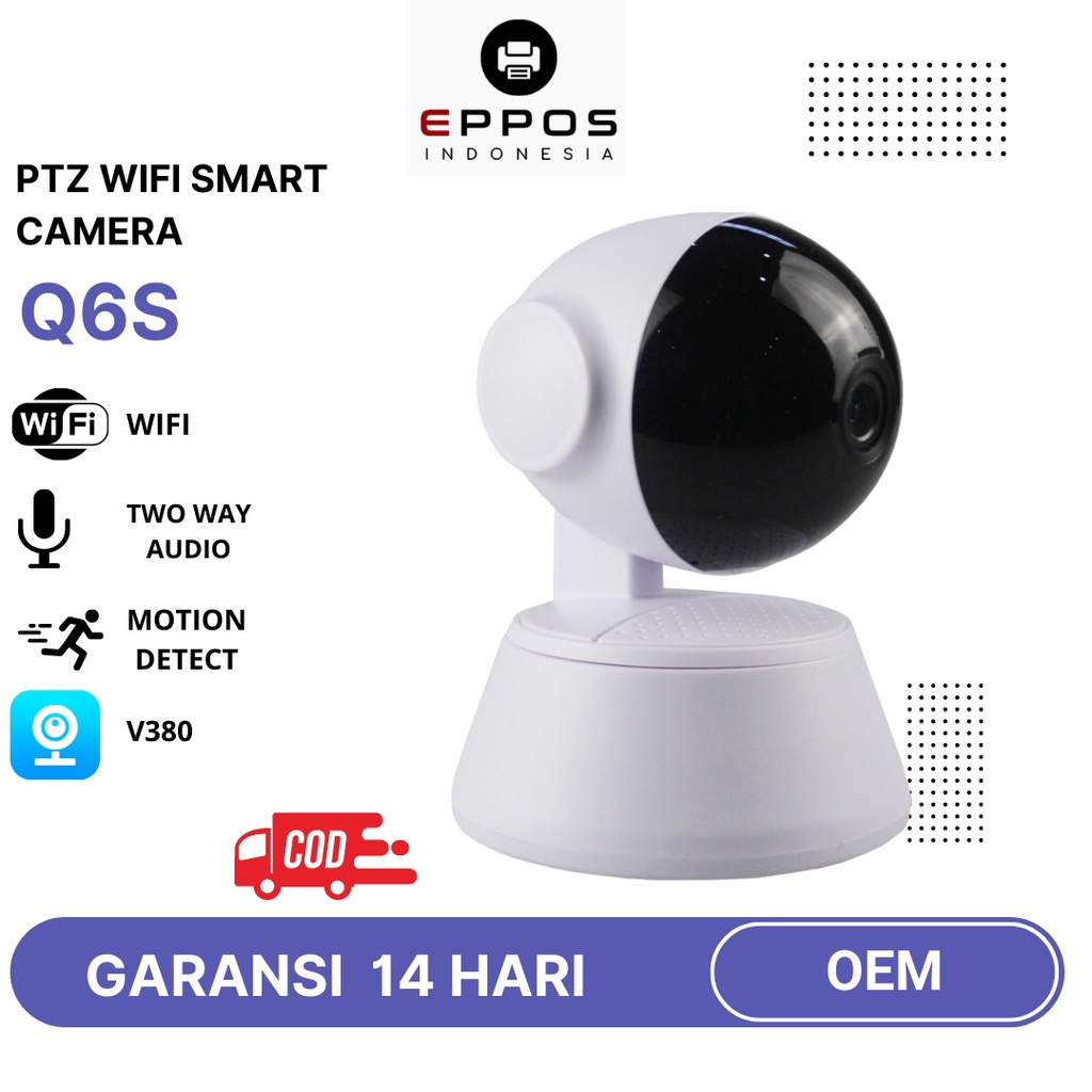 Jual V380 - PTZ Wifi Smart Camera 720P - Q6S | Shopee Indonesia