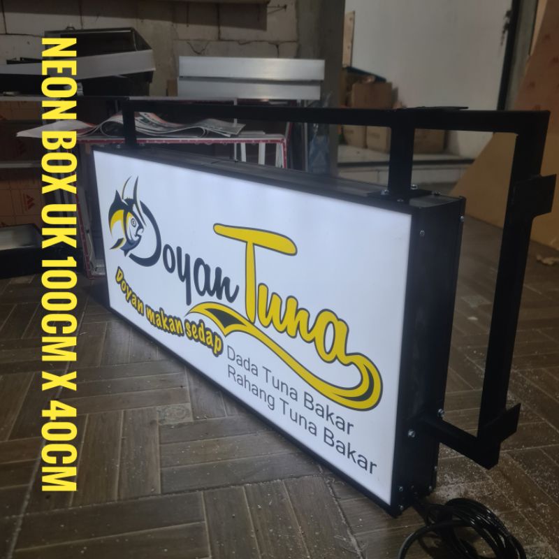 Jual Neon Box acrylic Ukuran 100 x 40cm | Shopee Indonesia