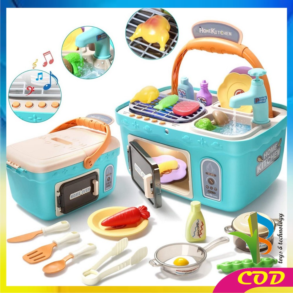Jual RB-M27 Mainan Home Picnic Kitchen Set 906 / Mainan Edukasi Anak ...