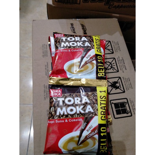 Jual tora bika moka isi 10sachet,per renteng. | Shopee Indonesia
