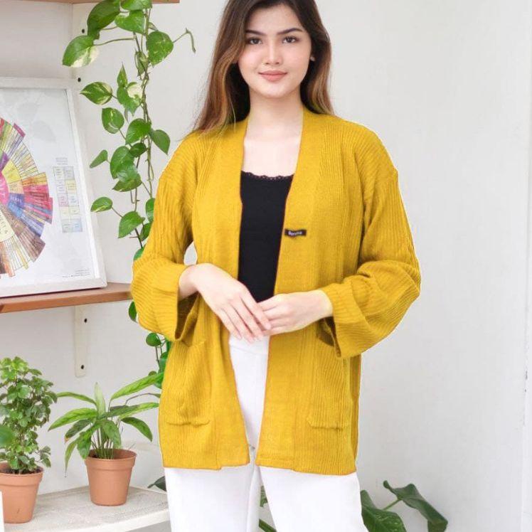 Jual CARDI / OUTER RAJUT OVERSIZE PREMIUM TEBAL (BRAND HALLO MORNING) GUM.21De22ˢ | Shopee Indonesia