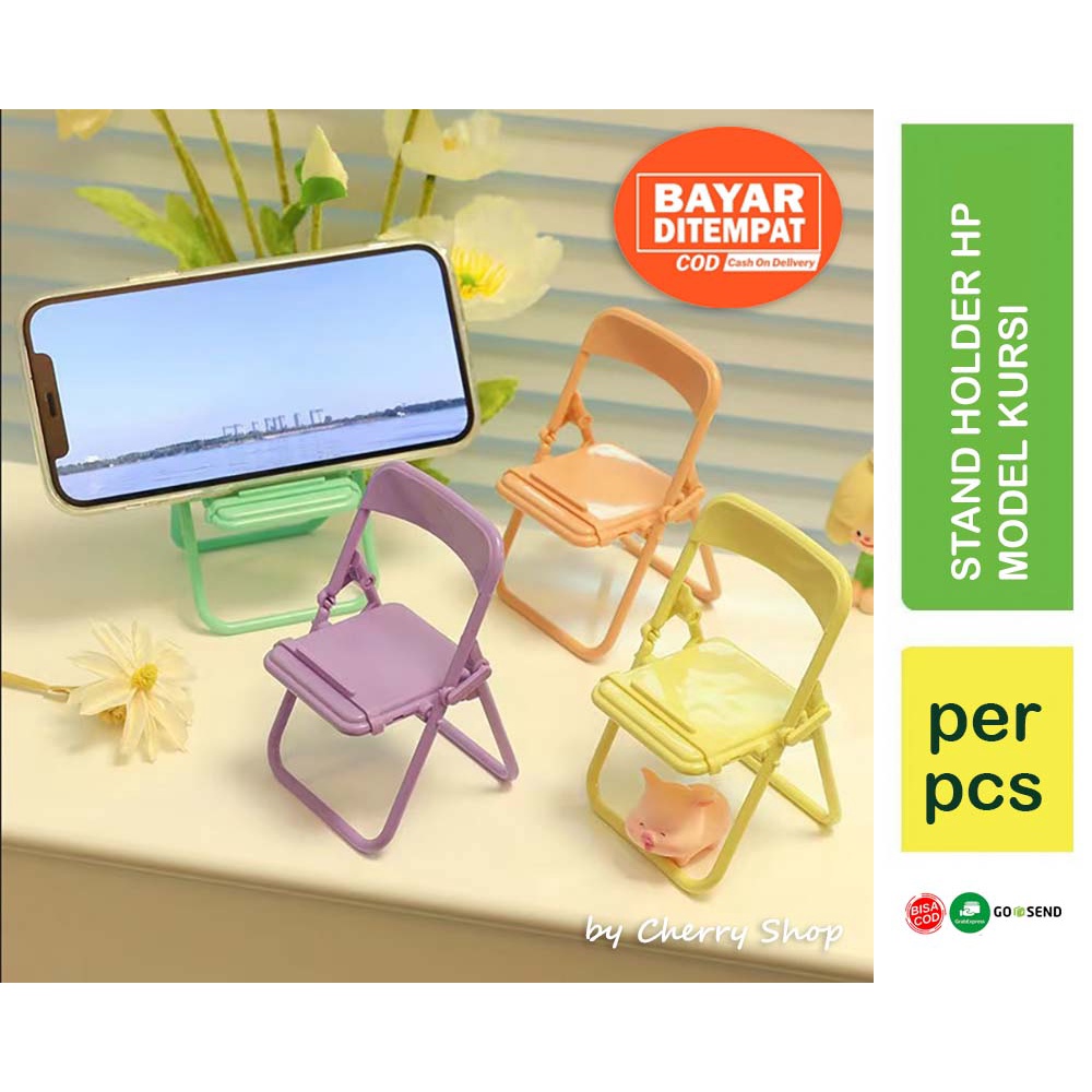 Jual Stand Holder Hp Model Kursi Lipat / Universal Dudukan Penyangga ...