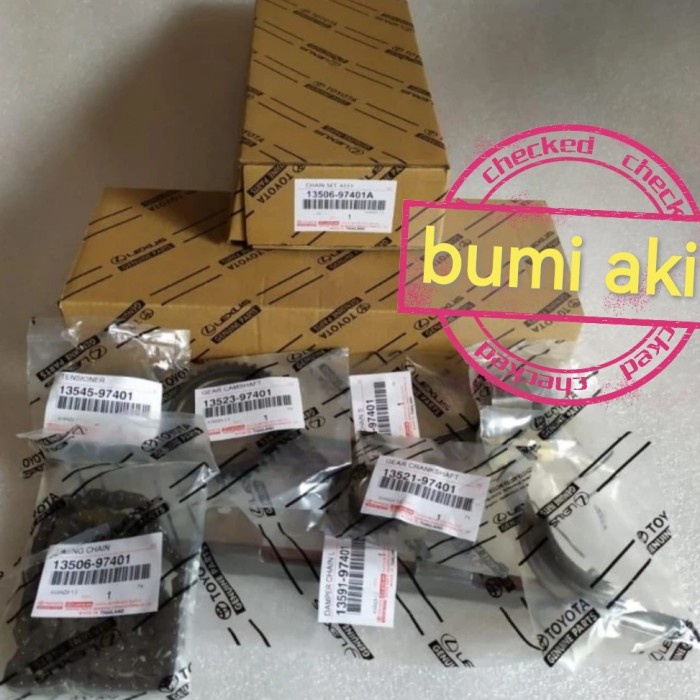 Jual RANTAI SET KOMPLIT ORI TOYOTA AVANZA XENIA GRANDMAX RUSH TERIOS 1500CC | Shopee Indonesia