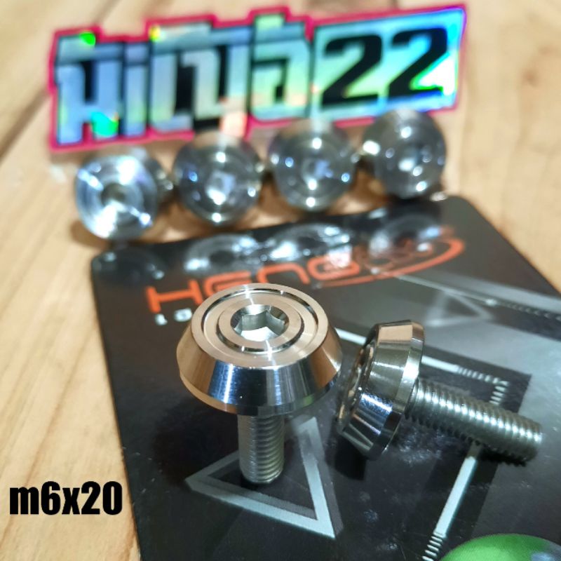 Jual baut 10 payung probolt BIG HEAD stainless model CNC AA original heng Thailand | Shopee ...