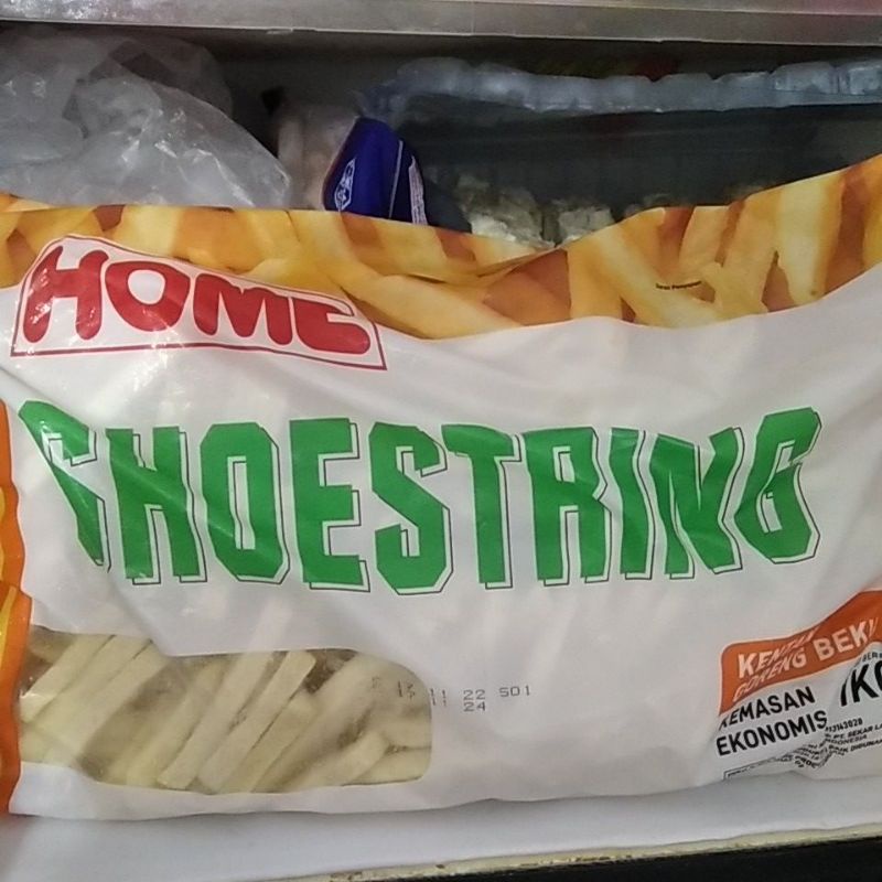 Jual Home Kentang Goreng Beku 1kg/Kentang Goreng/French Fries/Kentang Goreng Home Shoestring 1kg ...