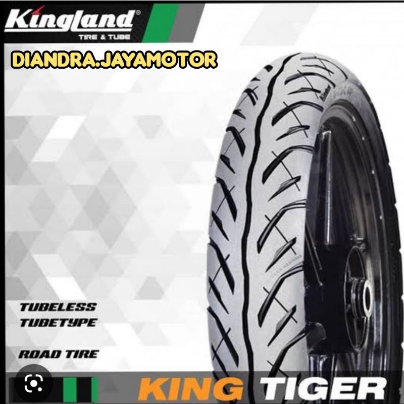 Jual Ban tubles matic kingland tiger 80/90 - 90/90 ring 14 free pentil ...
