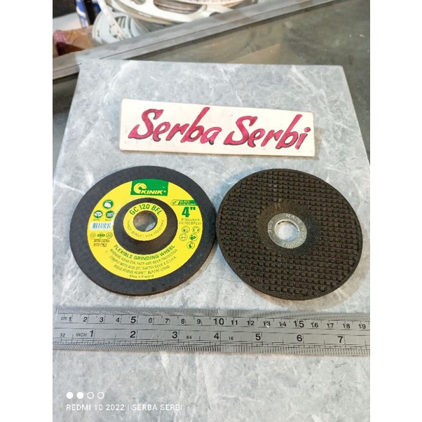 Jual (4" KINIK GC) Mata gerinda flexible grinding wheel poles granit ...