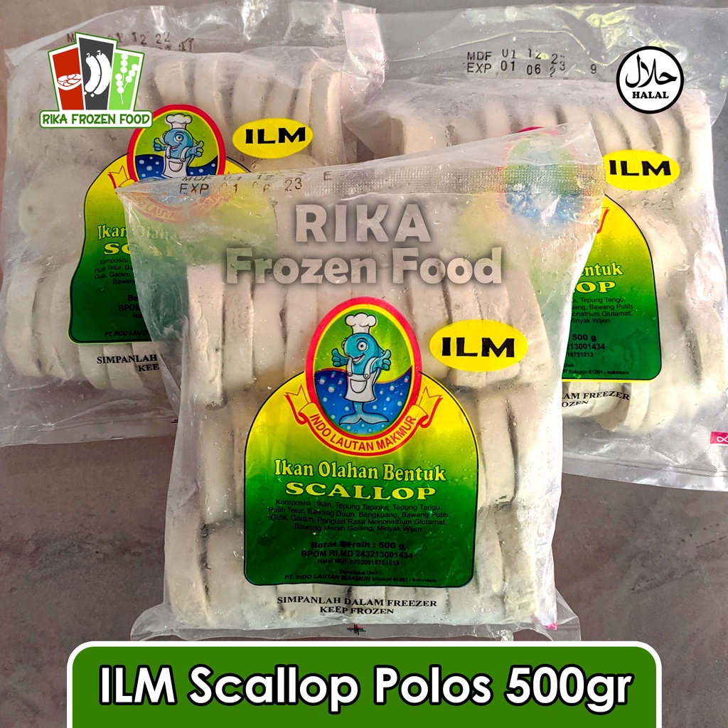 Jual ILM Scallop Ikan Polos 500gr | Shopee Indonesia