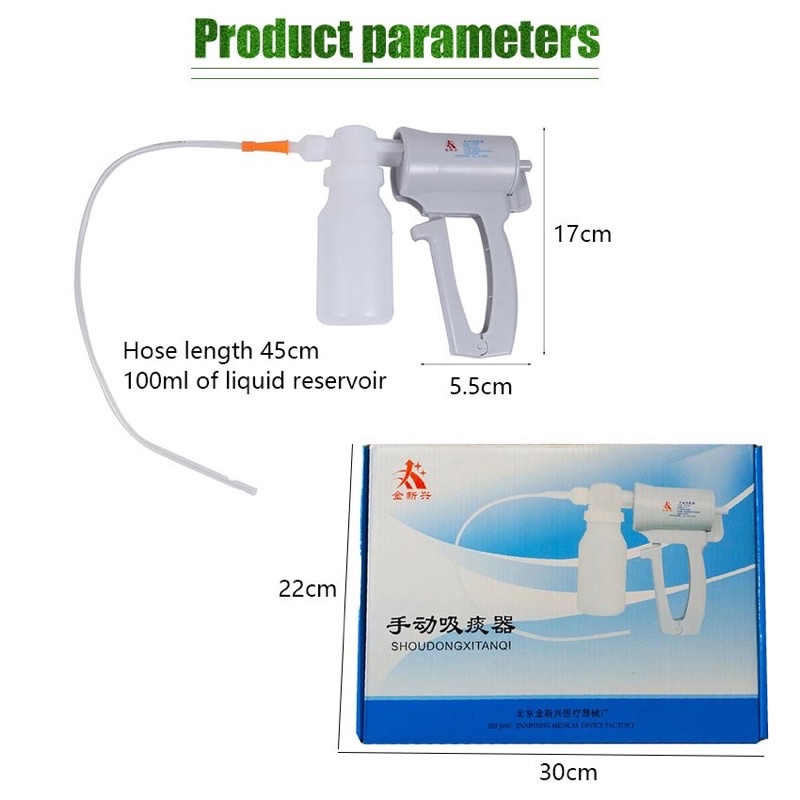 Jual Suction Pump Manual Hand/Sputum Aspirator/Pompa Hisap Manual ...