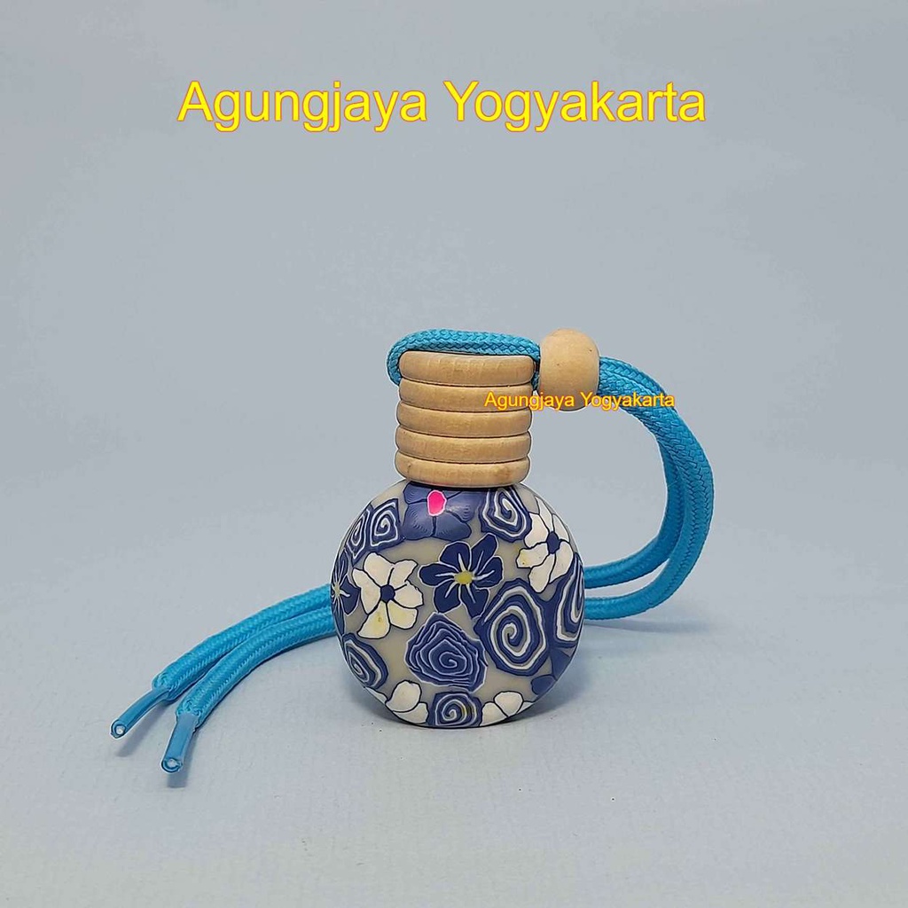 Jual Botol Parfum Tali 8 ml Roda Print Warna / Botol Gantung / Botol ...