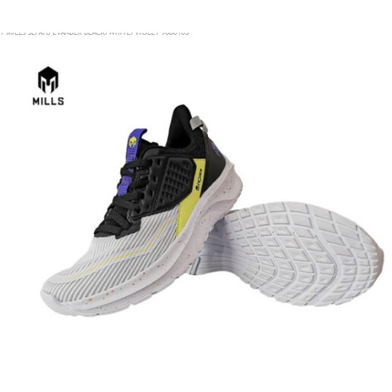 Jual MILLS SEPATU EVANDER BLACK/WHITE/VIOLET | Shopee Indonesia