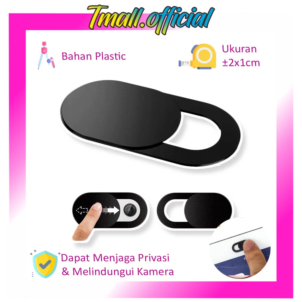 Jual TMALL R696 Pelindung Kamera Depan Hp Penutup Lensa Camera Webcam ...