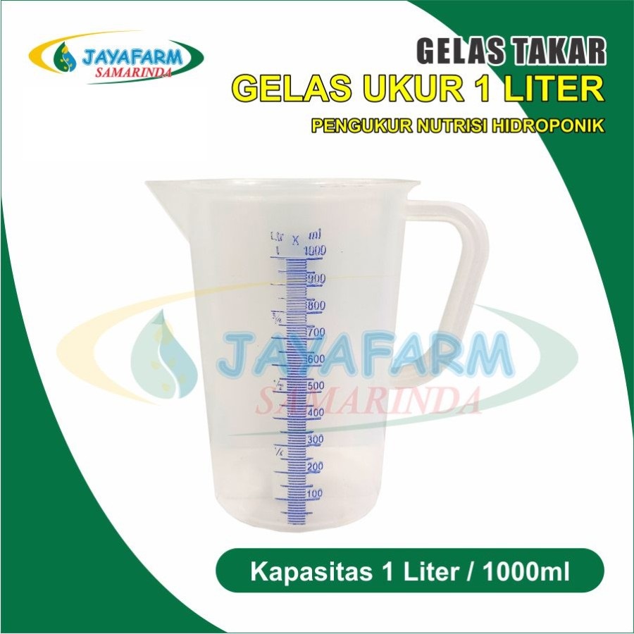 Jual Gelas Ukur / Takar Green Leaf Kapasitas 1 Liter | Shopee Indonesia