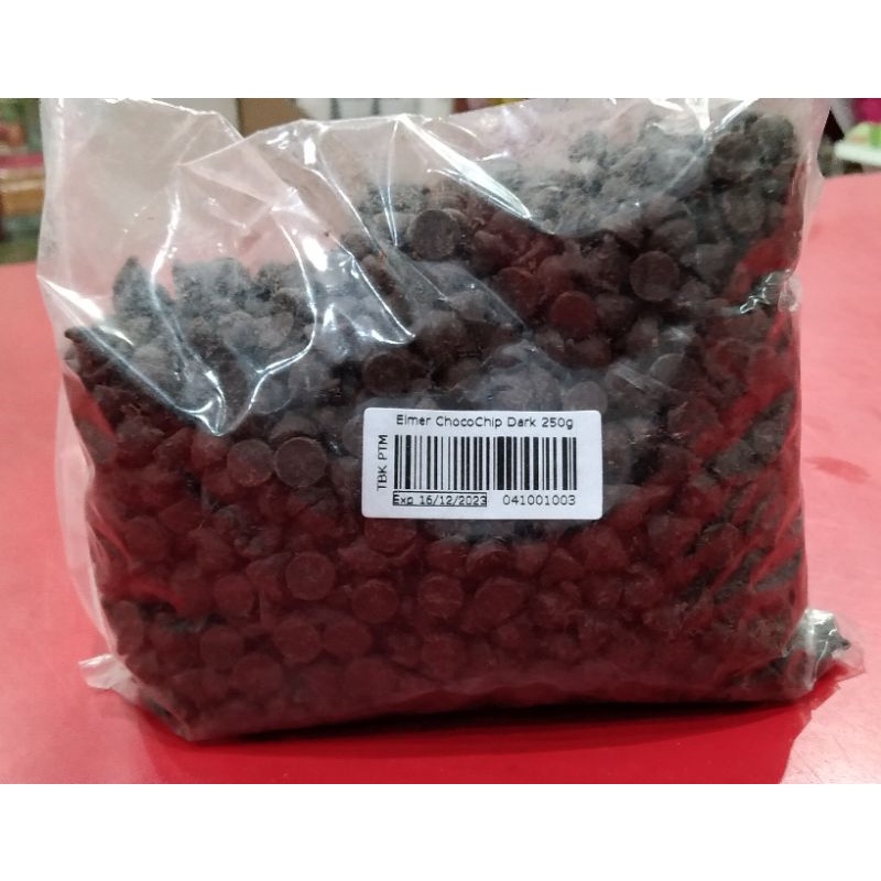 Jual Elmer Chocochip Dark (muncung) 250g | Shopee Indonesia