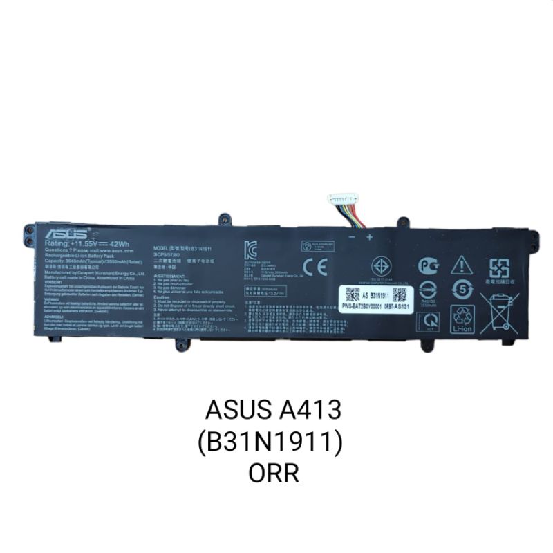 Jual ORIGINAL BATTRE BATTERY BATERAI ASUS VIVOBOOK FLIP 14 A413 A413E ...