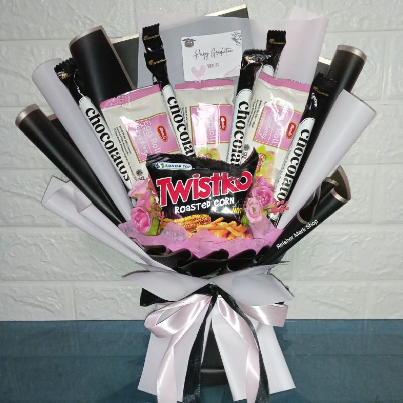Jual Buket Blackpink Buket snack Black Pink (bisa custom snack ...