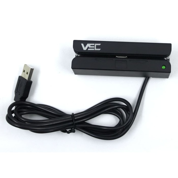 Jual MAGNETIC STRIPE CARD READER - MCR VSC -MSR-90 (Strip-Swipe) USB ...