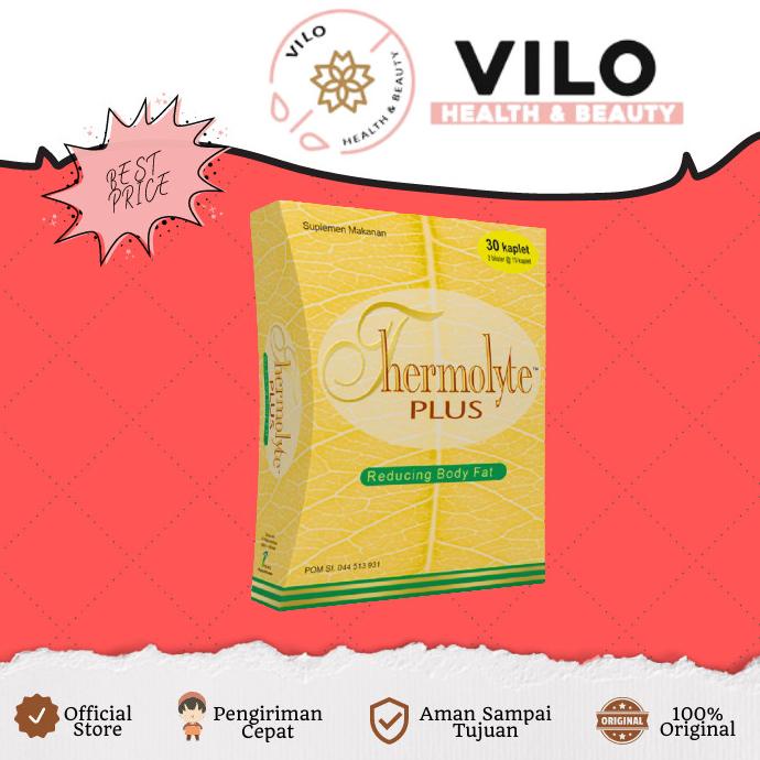 Jual Thermolyte Plus 30 Kaplet / Pelangsing Herbal | Shopee Indonesia