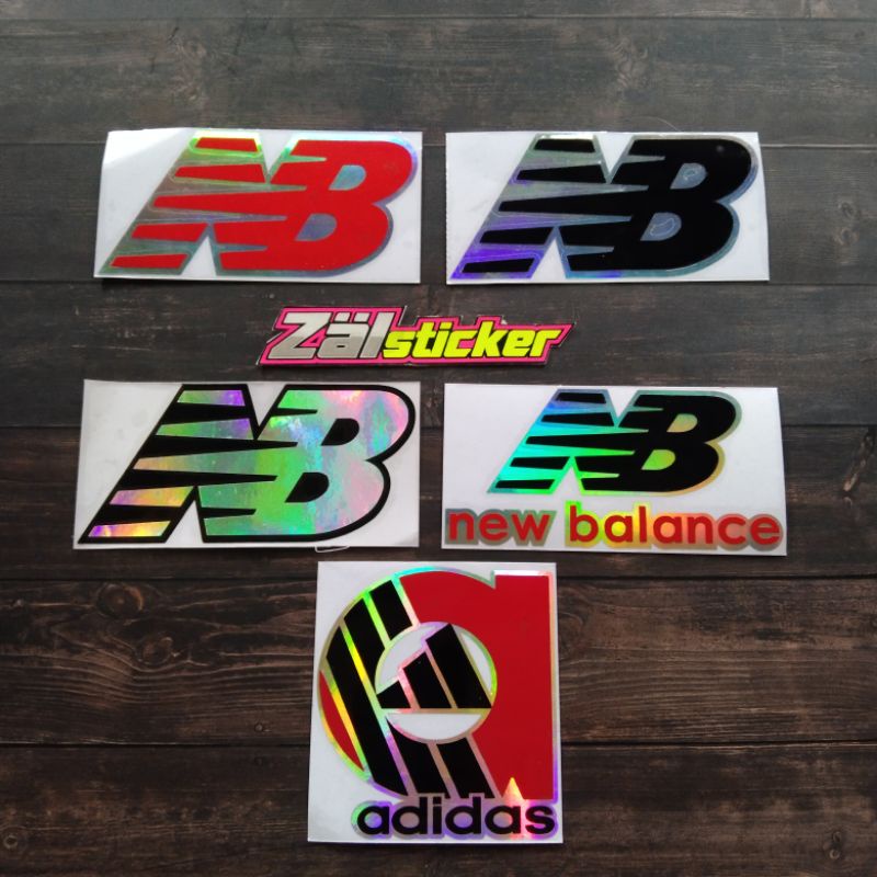 Jual STICKER CUTTING NB DAN ADIDAS 10 X 3 | Shopee Indonesia