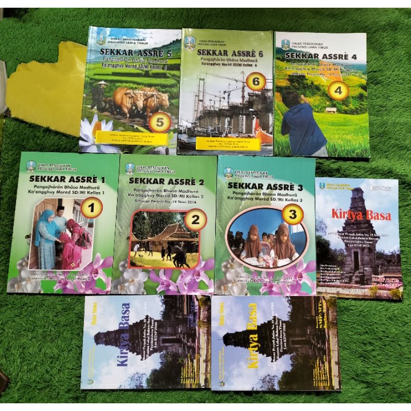 Jual ORIGINAL BUKU SEKKAR ASSRE BAHASA MADURA KELAS 1 2 3 4 5 6 SD ...