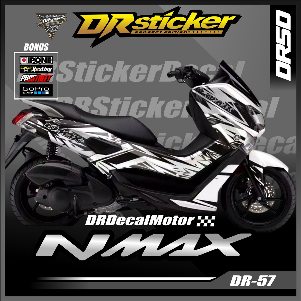 Jual Decal Sticker Nmax / Decal Nmax Old Desain Racing Road Full Body ...