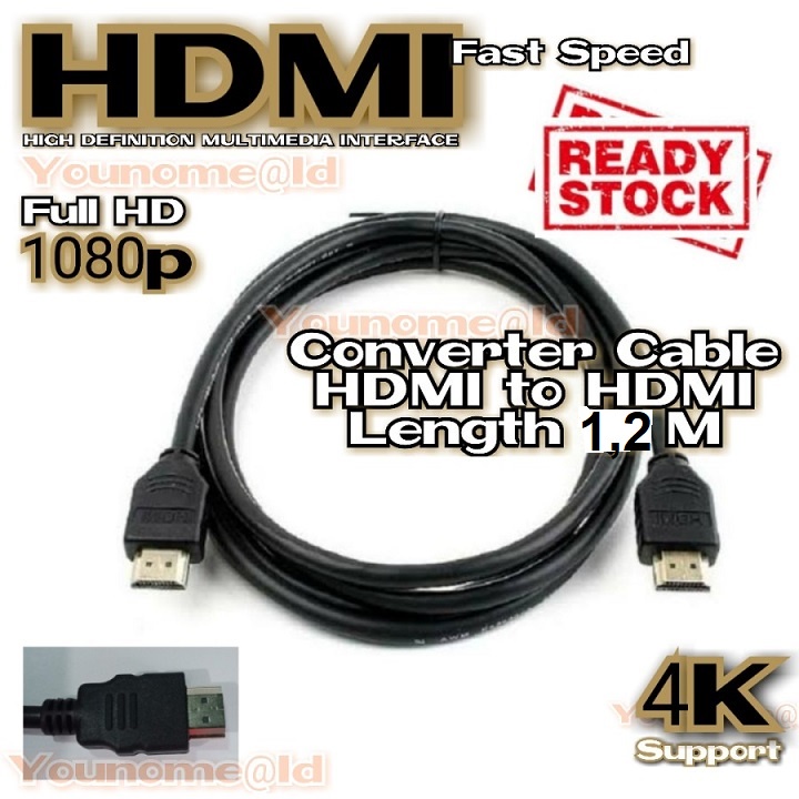 Jual Kabel HDMI 1,2 meter HDMI Set Top Box ( STB ) DVBT2 TV Digital ...