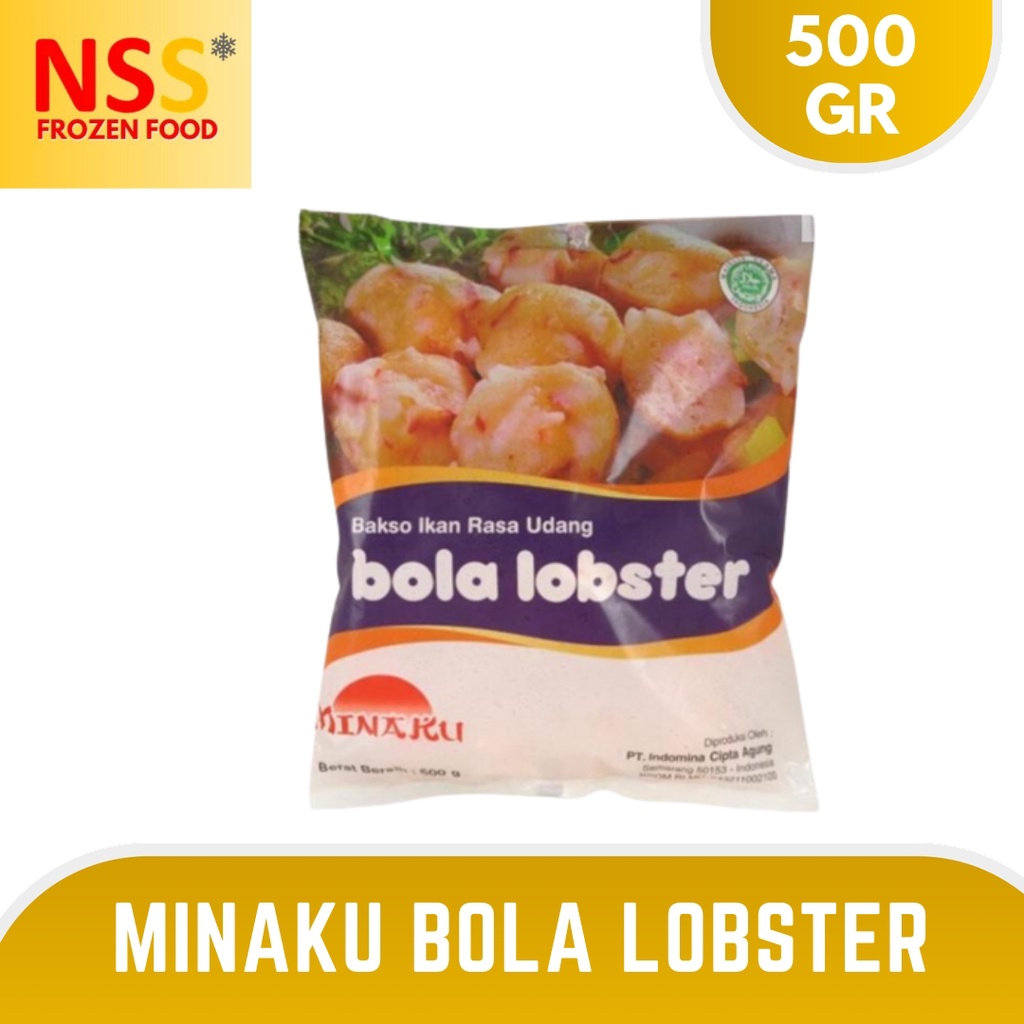 Jual MINAKU BOLA LOBSTER 500GR | Shopee Indonesia