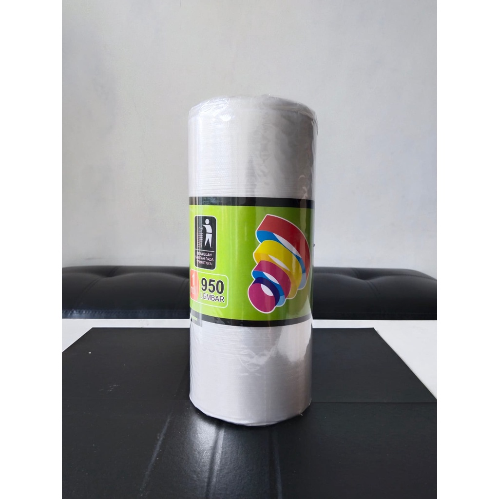 Jual Plastik Photo Copy Roll Polos Tipis ABG (1 roll = 950 sheets ...