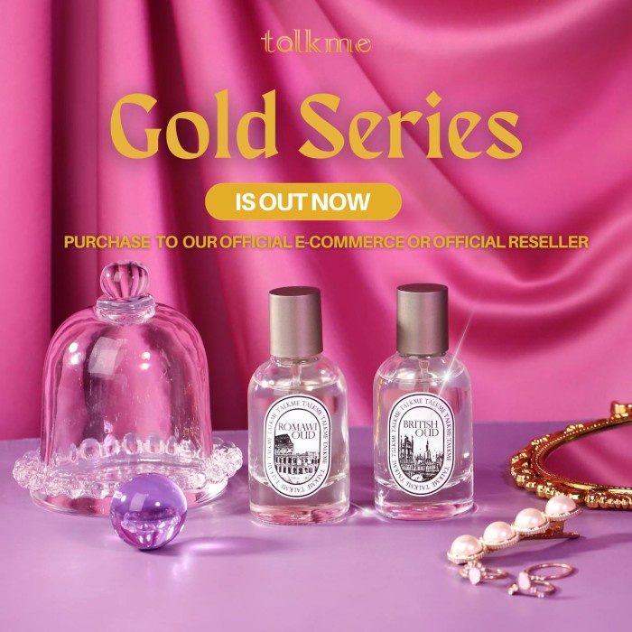 Jual TALKME GOLD SERIES OUD 30ML FREE TESTER Eau de parfume parfum ...
