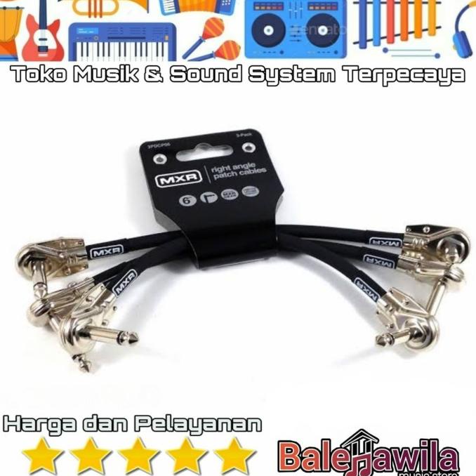 Jual MXR PATCH CABLES 3 pack Cable Dunlop Kabel Paralel Effect Cable Jumper | Shopee Indonesia