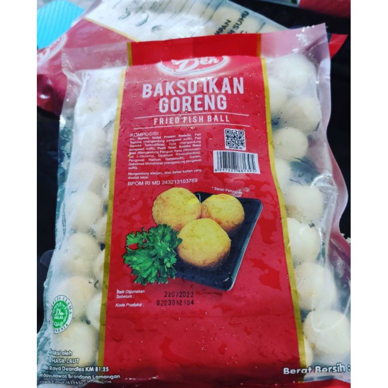Jual Pak Den Bakso Ikan Goreng 500Gr | Shopee Indonesia