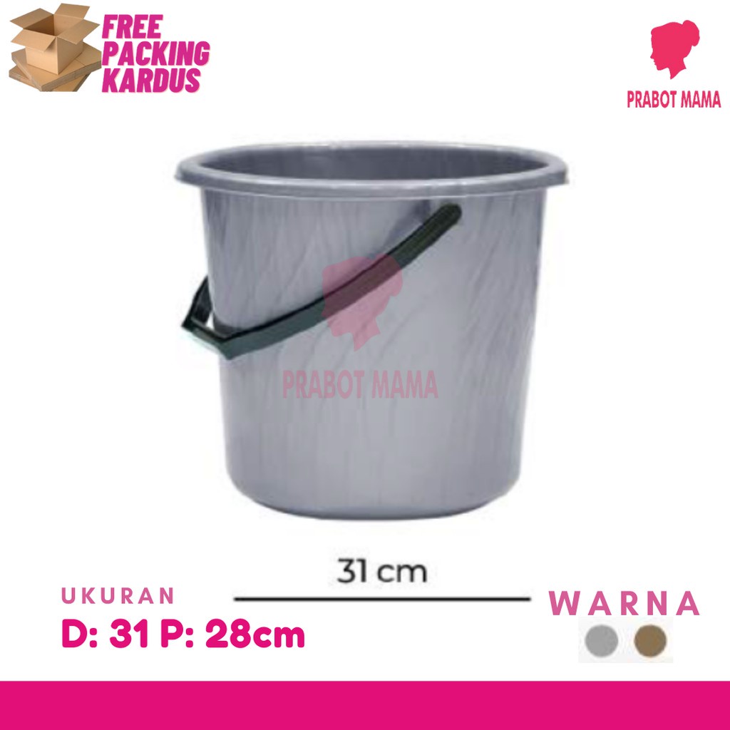 Jual Ember Plastik 12L 14L 20 Liter / Ember Cuci Baju / Ember Kamar ...