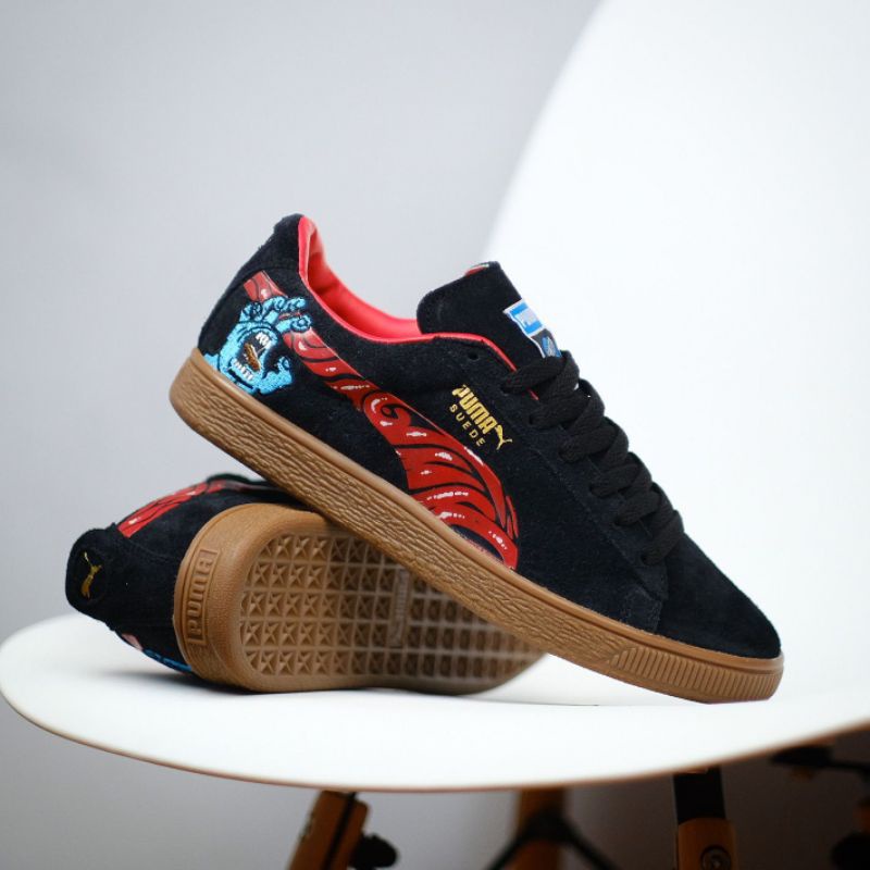 Jual Sepatu PM Suede X Santa Cruz Original OEM Sneakers Pria | Shopee ...