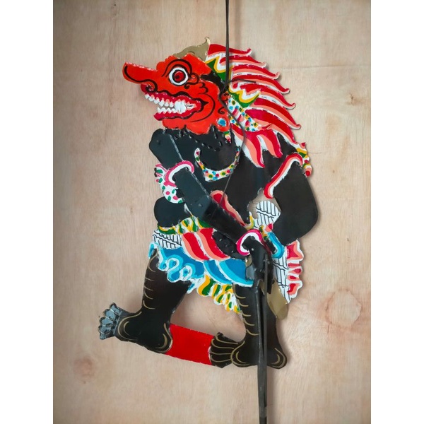 Jual WAYANG KULIT DUPLEX BUTO RAMBUT GENI | Shopee Indonesia