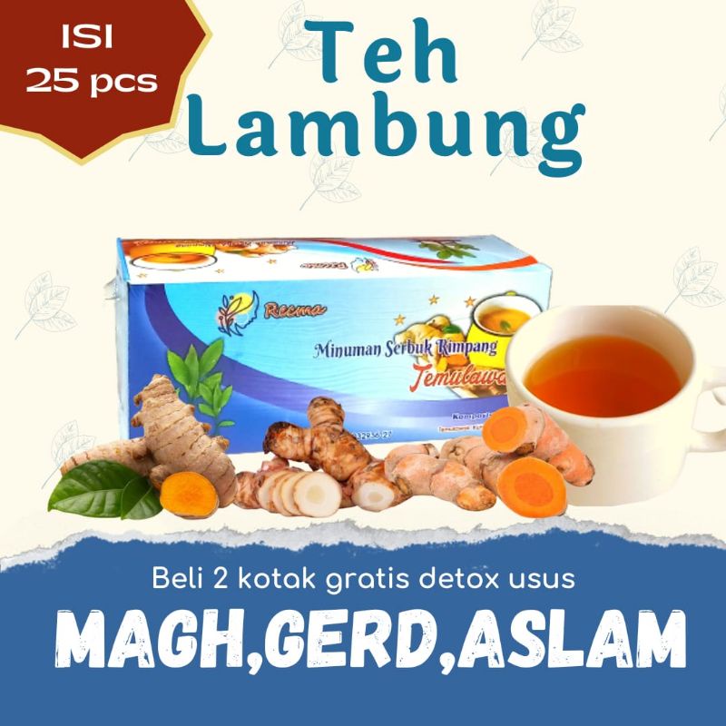 Jual TEH RIMPANG TEMULAWAK UNTUK LAMBUNG KRONIS ISI 20 KANTONG | Shopee ...