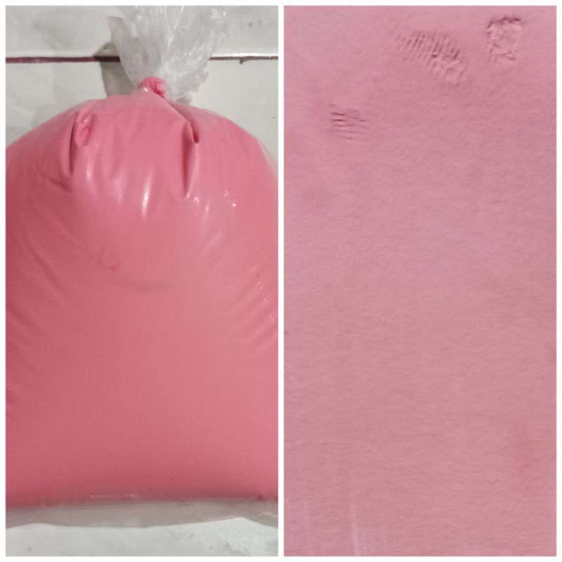 Jual Cat Tembok Kiloan Cat Dinding Kiloan Warna Pink Muda Berat 1kg ...