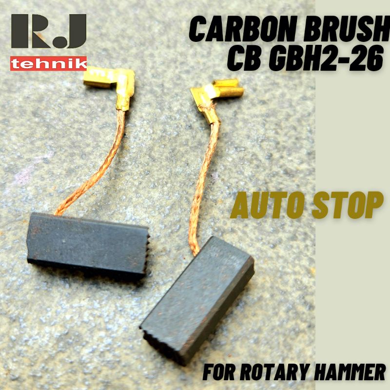 Jual Carbon Brush CB26 GBH2-26 Bostel Arang Areng Spul Bor Rotary ...