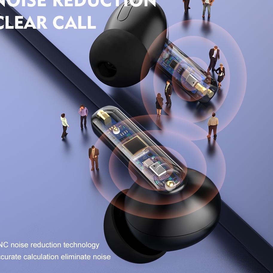 Jual Terkini!! JOYSEUS Headset Bluetooth TWS Earphone Bluetooth ...