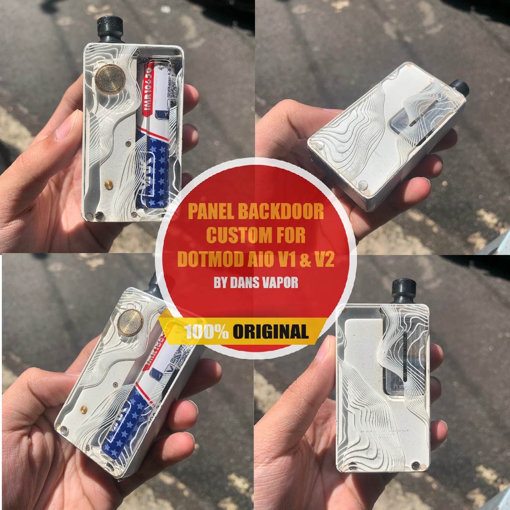 Jual Backdoor Panel Dotmod AIO V1 & V2 Custom Bolong Fullprint Pattern ...